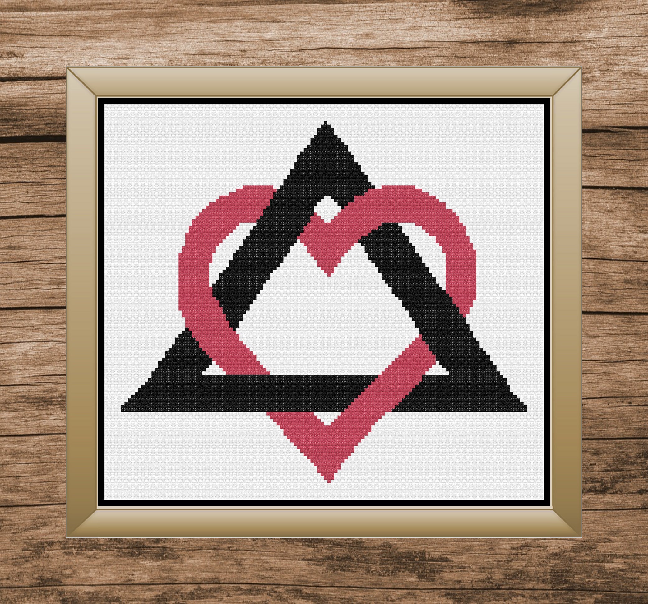 Adoption Symbol Adoption Symbol Cross Stitch Adoption Cross - Etsy UK