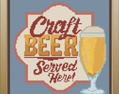 Beer Cross Stitch Beer Cross Stitch Pattern Beer Decor - Etsy