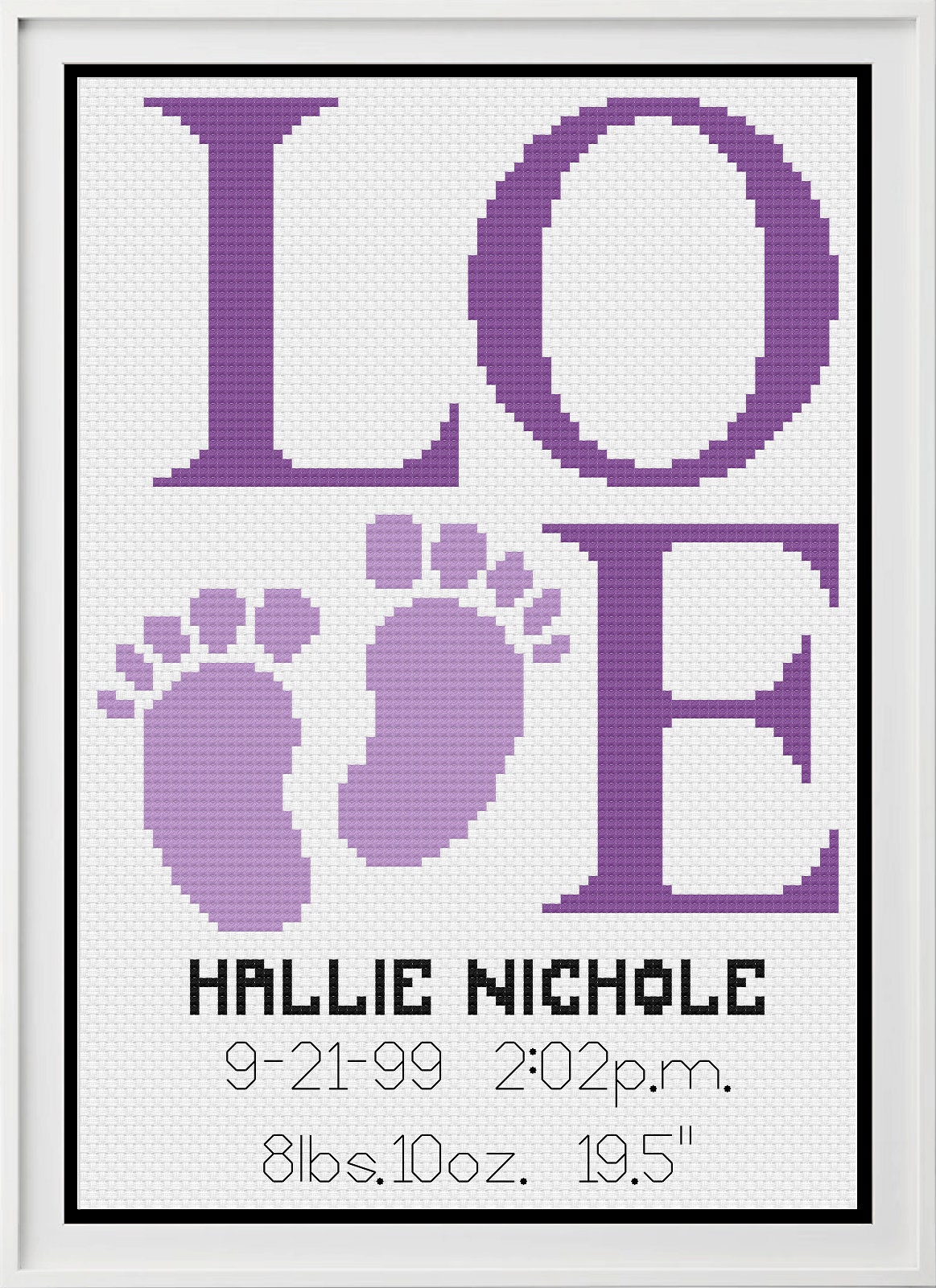 Baby Cross Stitch Baby Cross Stitch Pattern Nursery Cross - Etsy