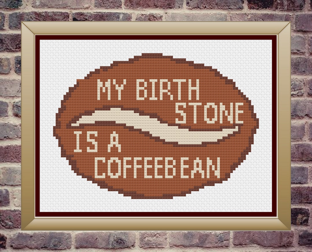 Coffee Cross Stitch, Coffee Cross Stitch Pattern, Coffee Gifts, Home ...