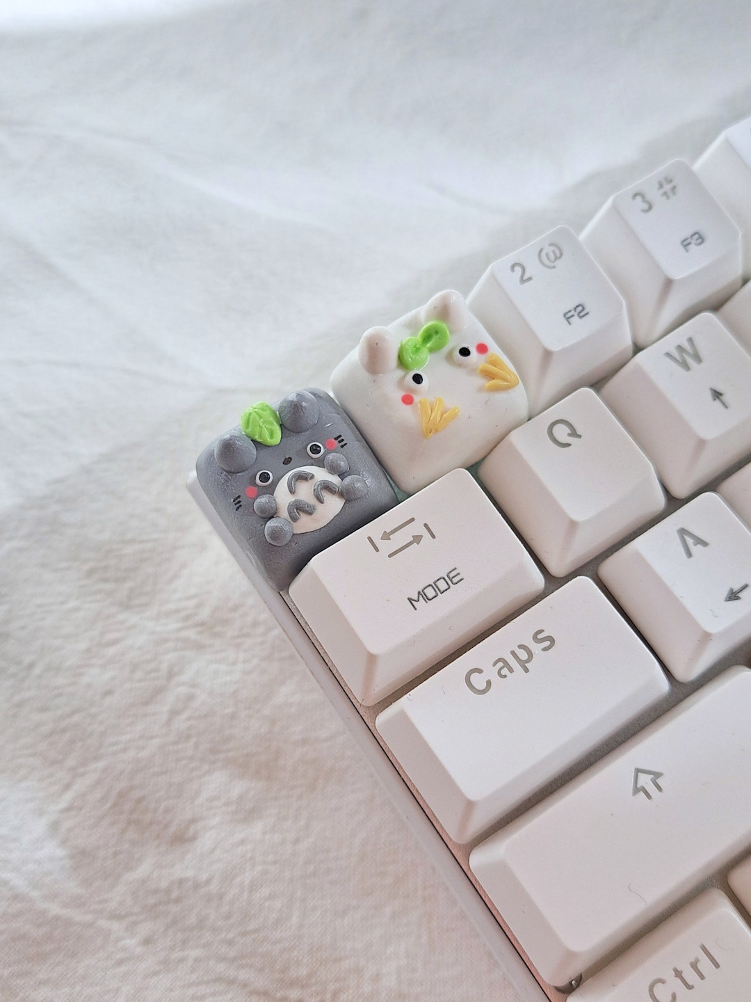 ANIME INSPIRED Handmade PBT Keycap for Mechanical Keyboard My Neighbour ...