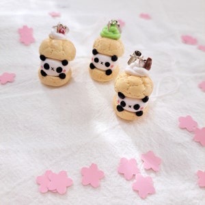 Kawaii Panda Flavour Creme Puffs Cute Anime Handmade Smartphone ...