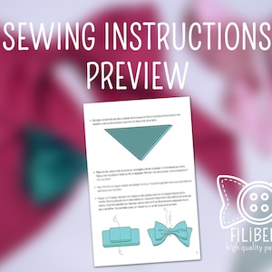 CUTE BOW for Cosplay PDF Pattern Bundle - Etsy