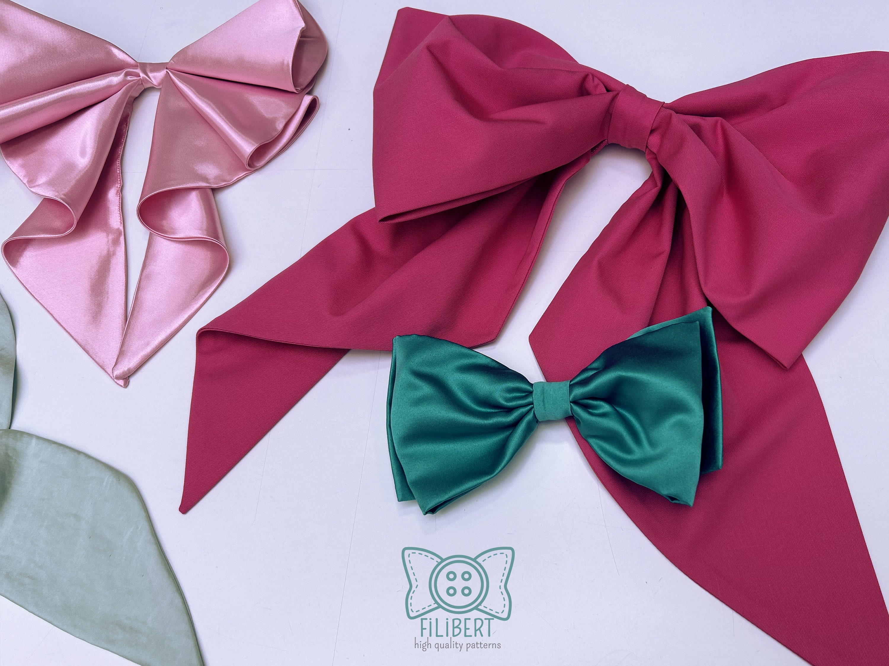 CUTE BOW for Cosplay Pdf Pattern Bundle*updated* - Etsy Canada