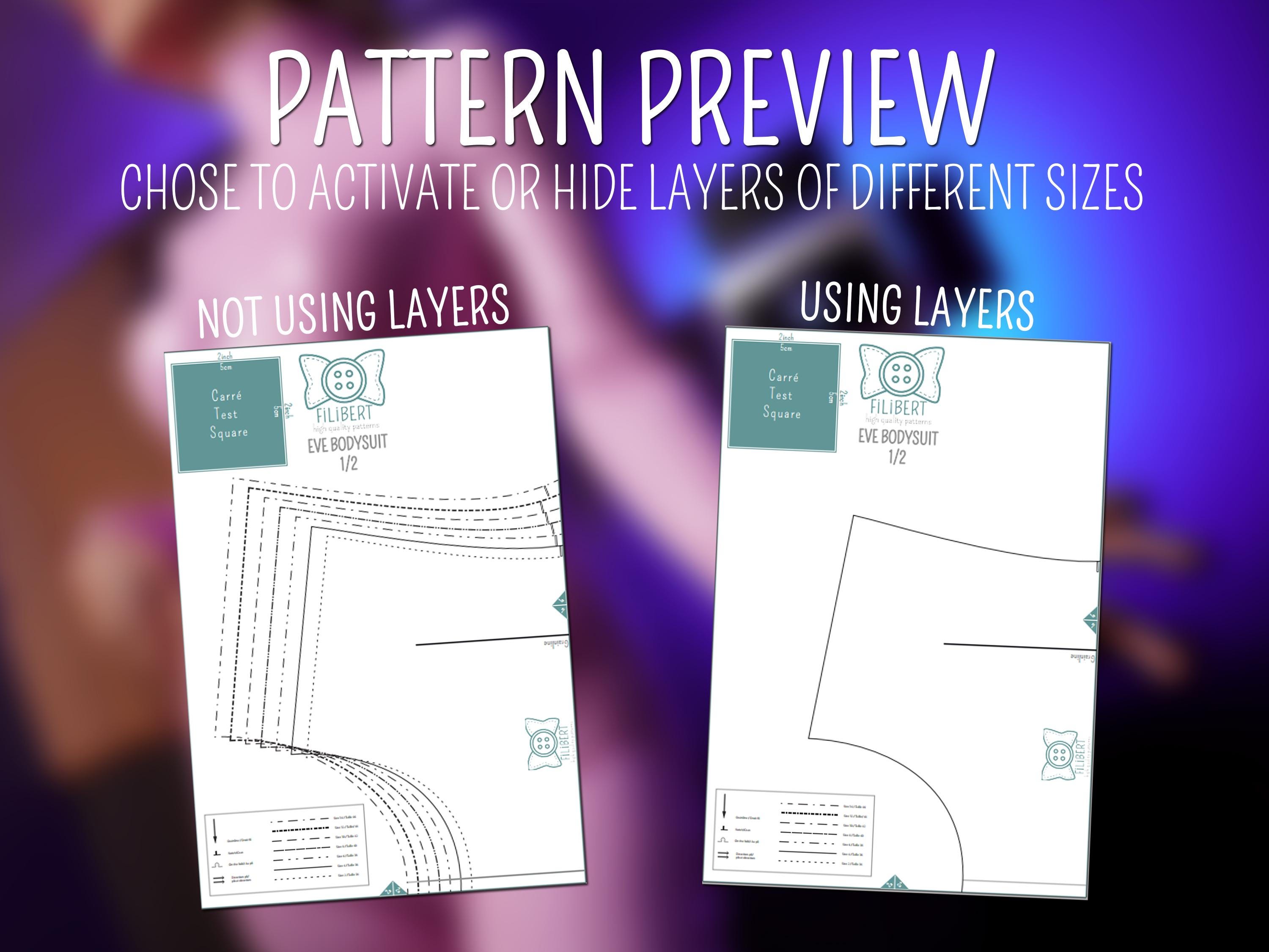 Sculpting Stretch Bodysuit Sewing Pattern | Latex-like Catsuit Pattern ...