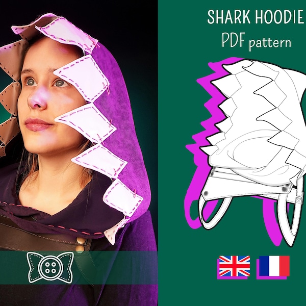 Jinx Hood Shark - Etsy