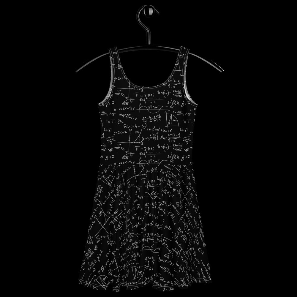 DELIGHTFUL DRESSES Math Nerd Skater Dress - Etsy