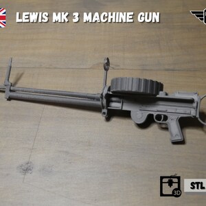 1/4 Scale LEWIS MK3 Machine Gun for Aeromodelling / RC Scale | Etsy