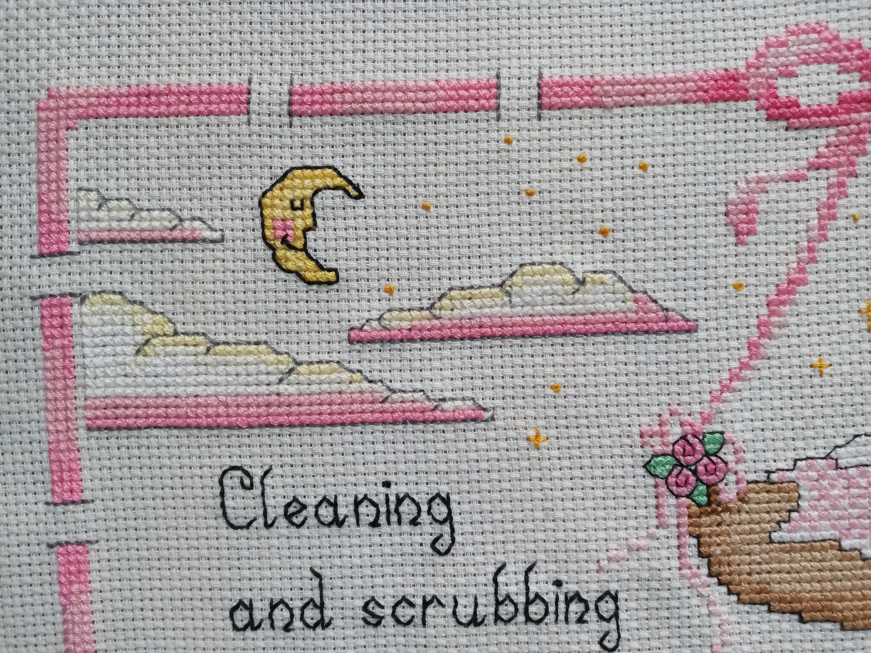 Cross Stitch Children's Nursery Poem Handmade Vintage - Etsy