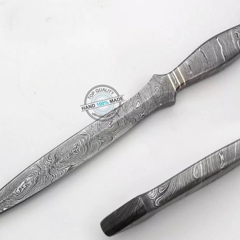 Damascus Dagger - Etsy