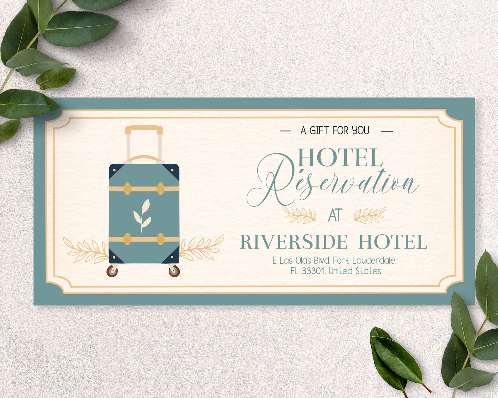 BIGLIETTO PRENOTAZIONE HOTEL regalo di compleanno Esperienza - Etsy Italia
