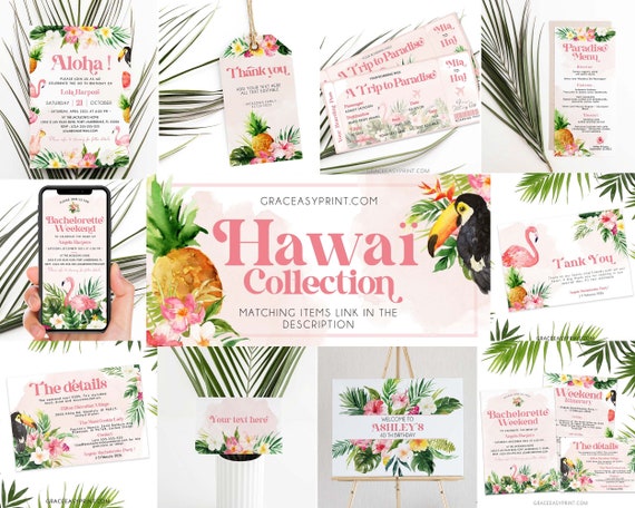 Paper Paper & Party Supplies Paradise boarding pass template tropical ...