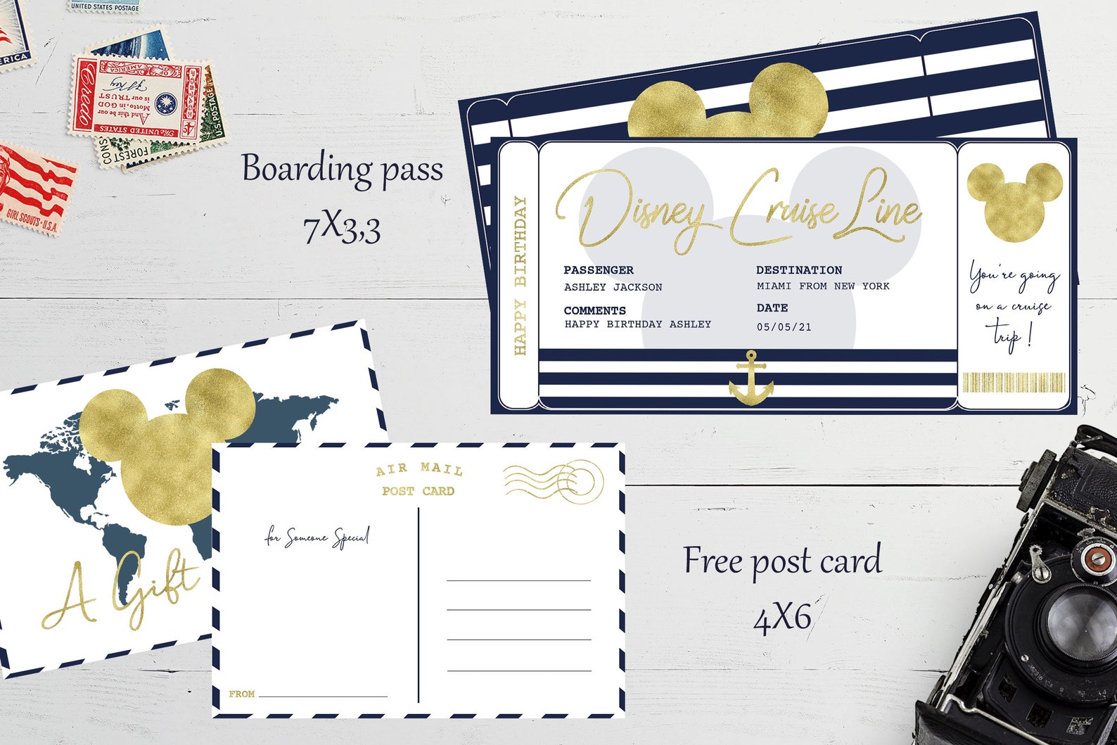 Disney Cruise Printable Ticket