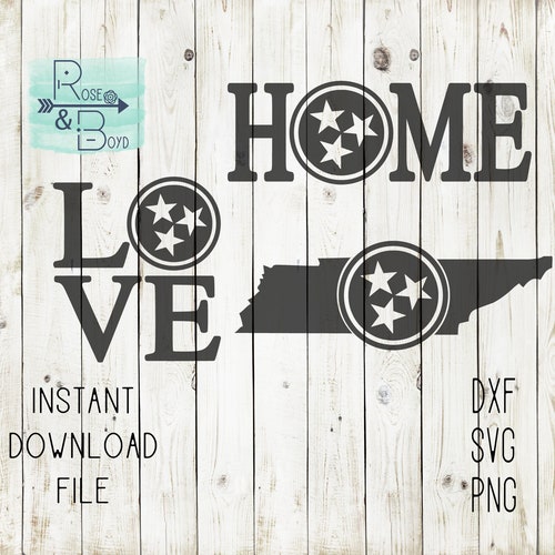 Tennessee TN Silhouette File Shirt DXF SVG Waterslide Cut File - Etsy
