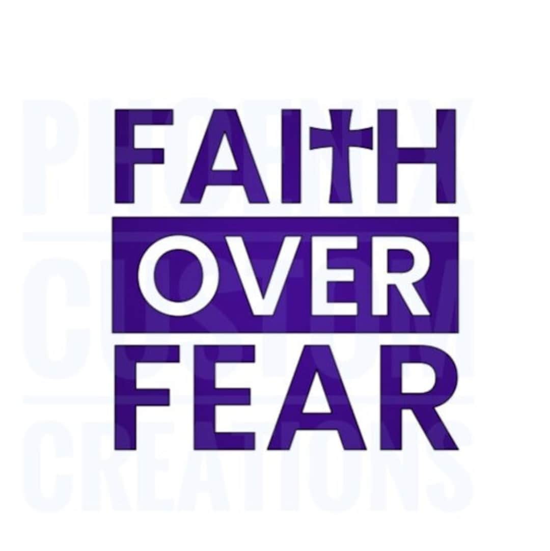 Faith Over Fear Car Window Decals - Etsy