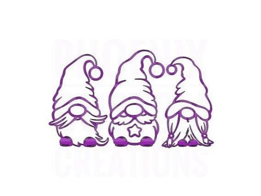 Gnomes Car Window Decal - Etsy