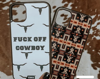 Leather Western Cell Phone Case - Etsy