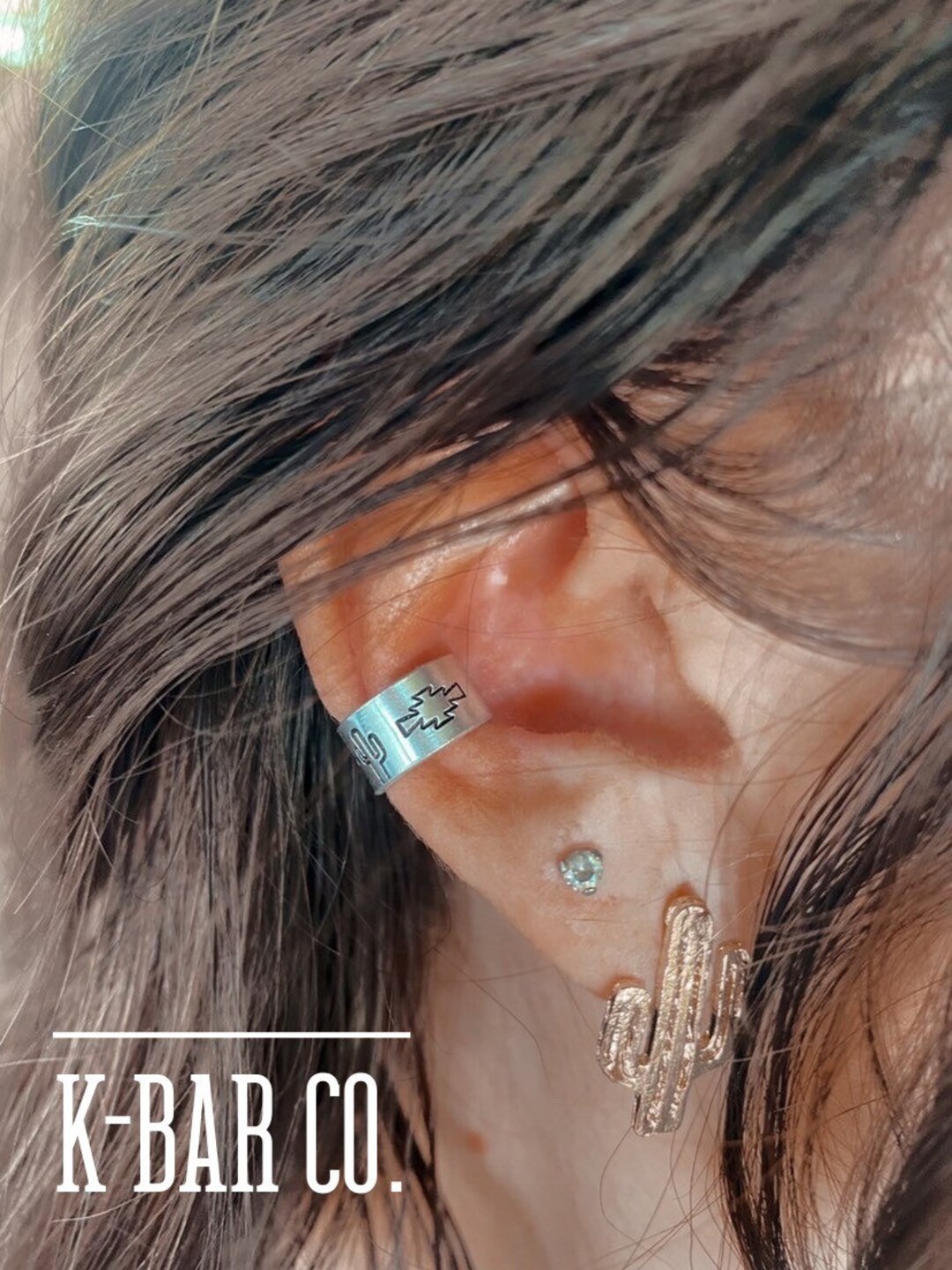 Cactus Aztec Ear Cuff - Etsy