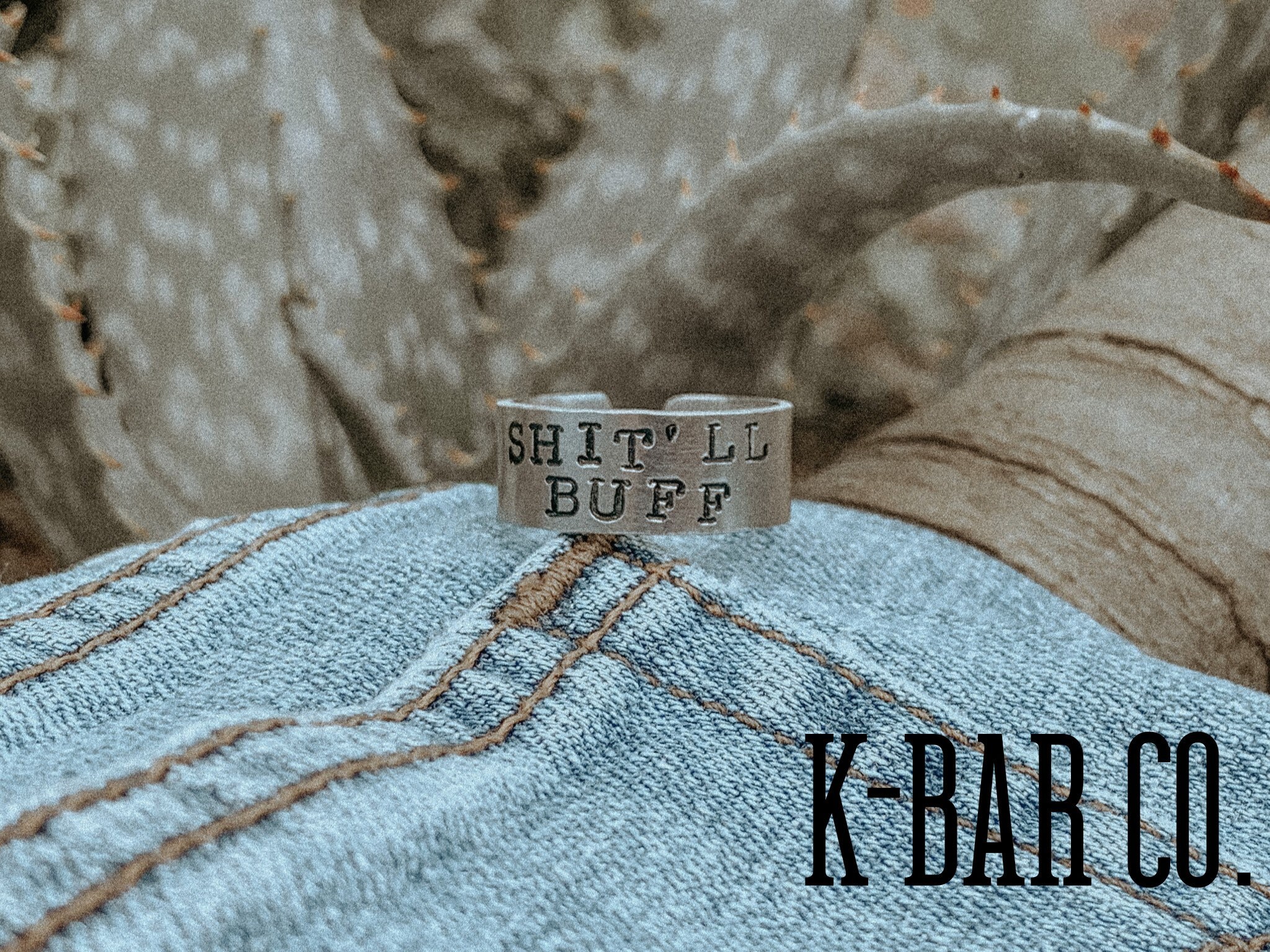 Shit'll Buff Ring - Etsy