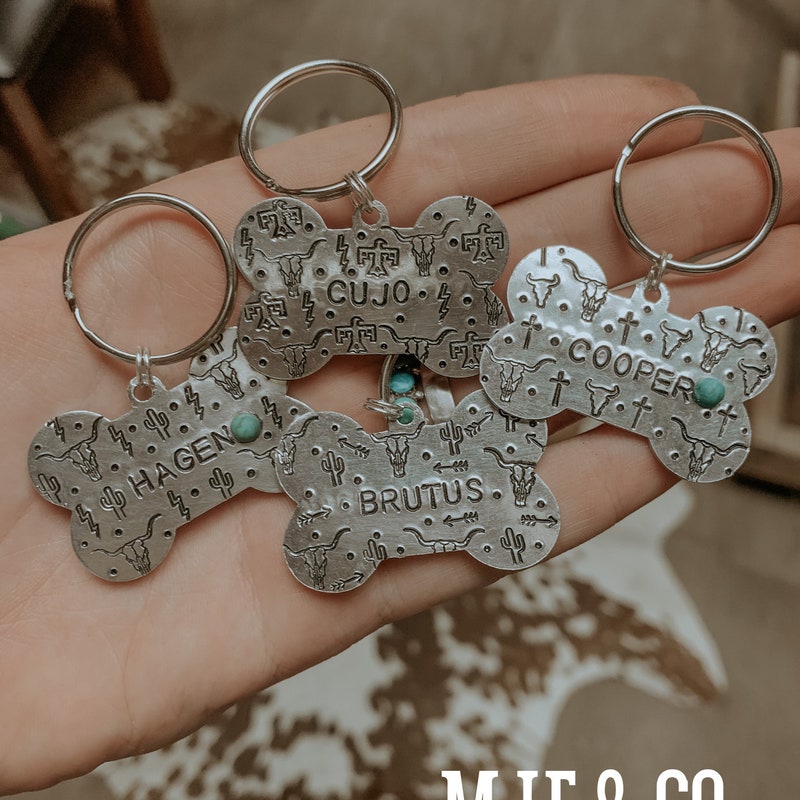 Custom Western Dog Tag - Etsy