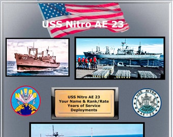 Uss Nitro Ae 23 - Etsy