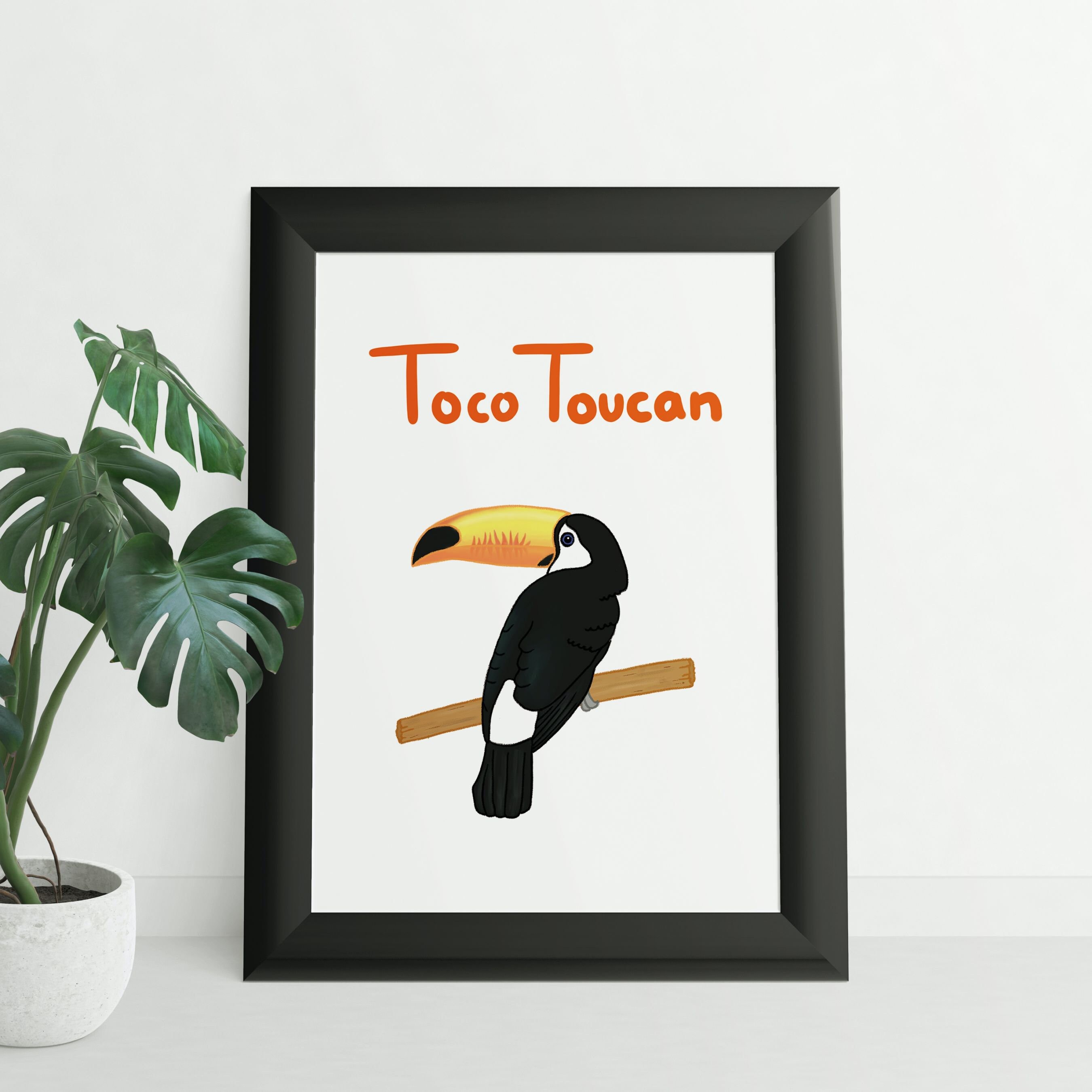 Wall Art Print Bird Poster Digital Download 5x7 8x10 - Etsy