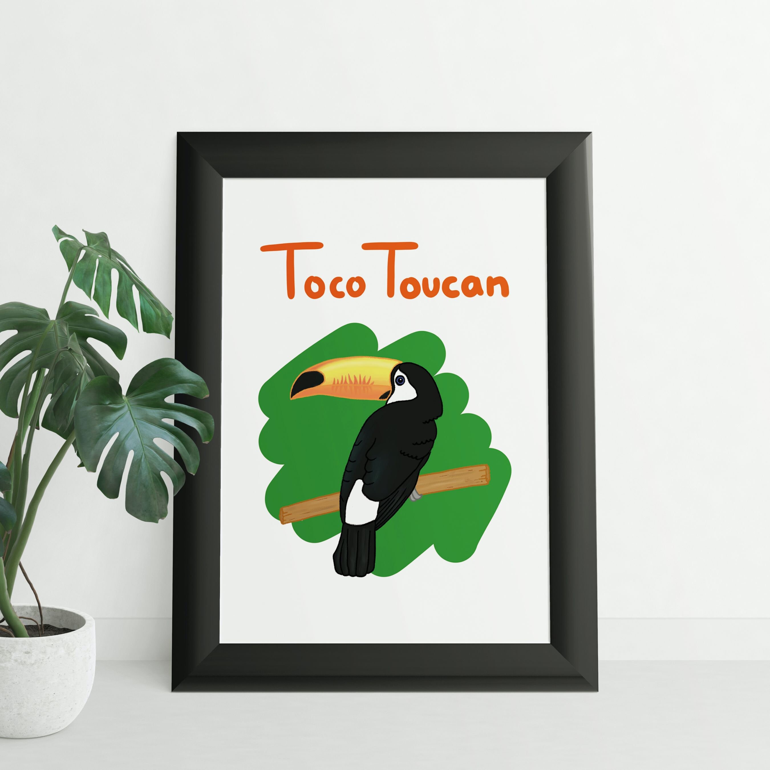 Wall Art Print Bird Poster Digital Download 5x7 8x10 - Etsy