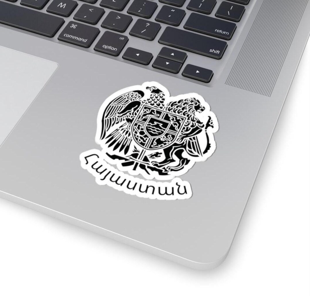 Country Flag Stickers Travel Stickers Coat of Arms Armenia Sticker ...
