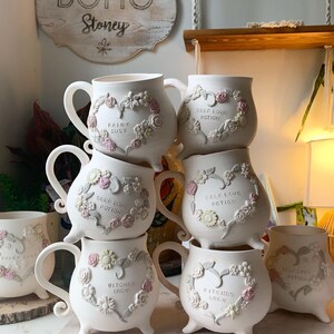 Custom Cauldron Mug PRE-ORDER Handmade Pottery Ceramic Coffee Mug - Etsy