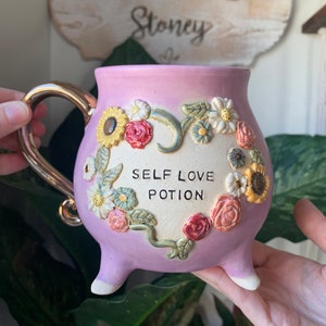 Custom Cauldron Mug PRE-ORDER • Handmade Pottery Ceramic Coffee Mug - Etsy
