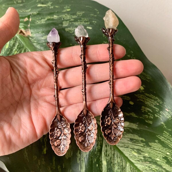 Crystal Spoon - Etsy