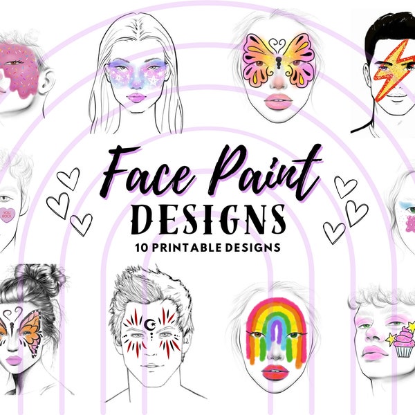 Face Painting Sign - Etsy