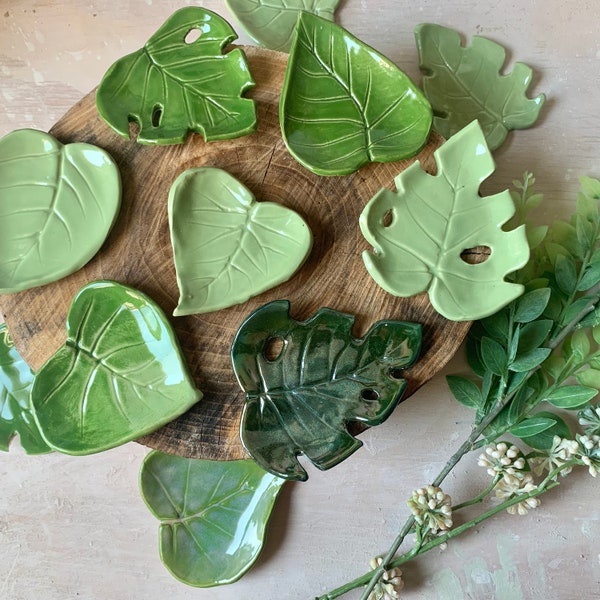 Leaf Pottery - Etsy