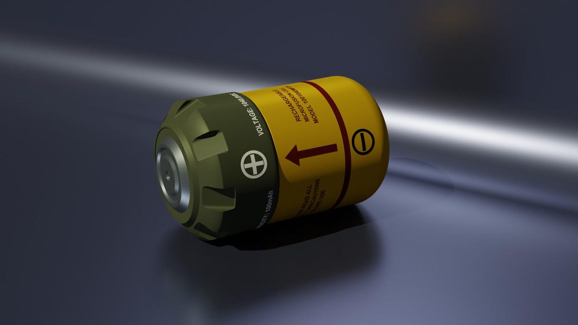 Fallout 4/76 Fusion Cell (3d Printable File) - Etsy