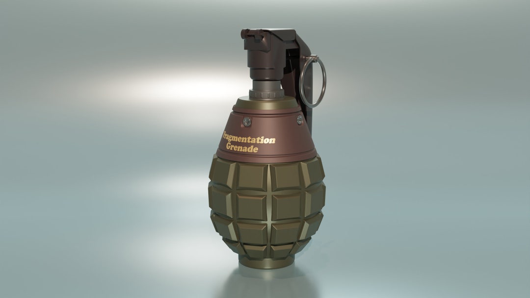 Fallout 4/76 Frag Grenade 3d Printable File - Etsy