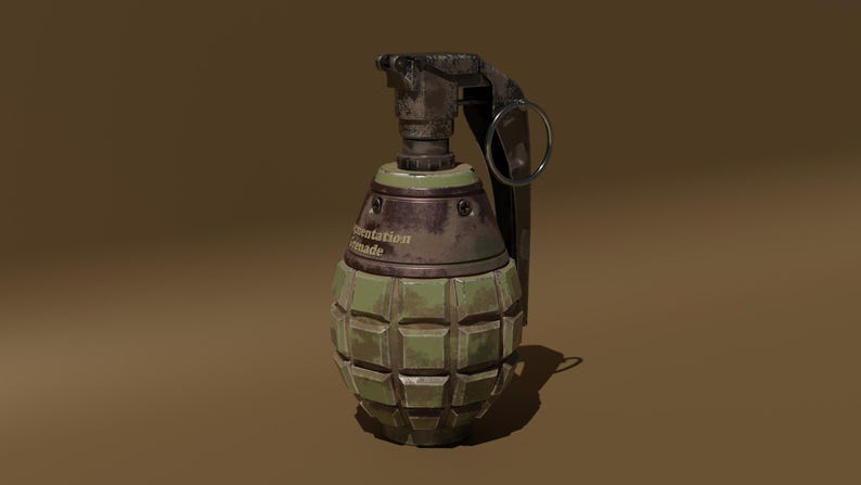 Fallout 4/76 Frag Grenade (3d Printable File) - Etsy