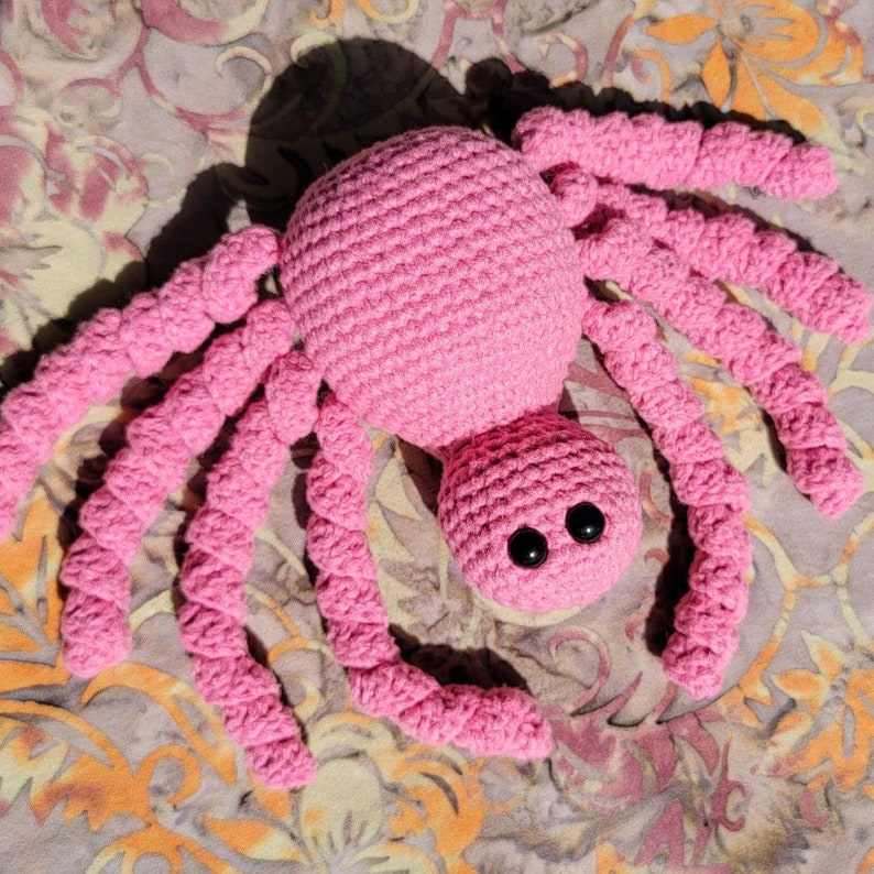 Spiral Leg Spider Crochet PATTERN - Etsy