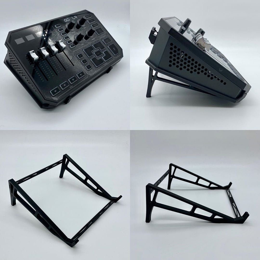 Black 3D Printed Goxlr Stand. Fits Helicon Go XLR Broadcaster - Etsy