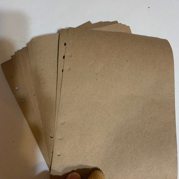 Kraft Paper Journal - Etsy