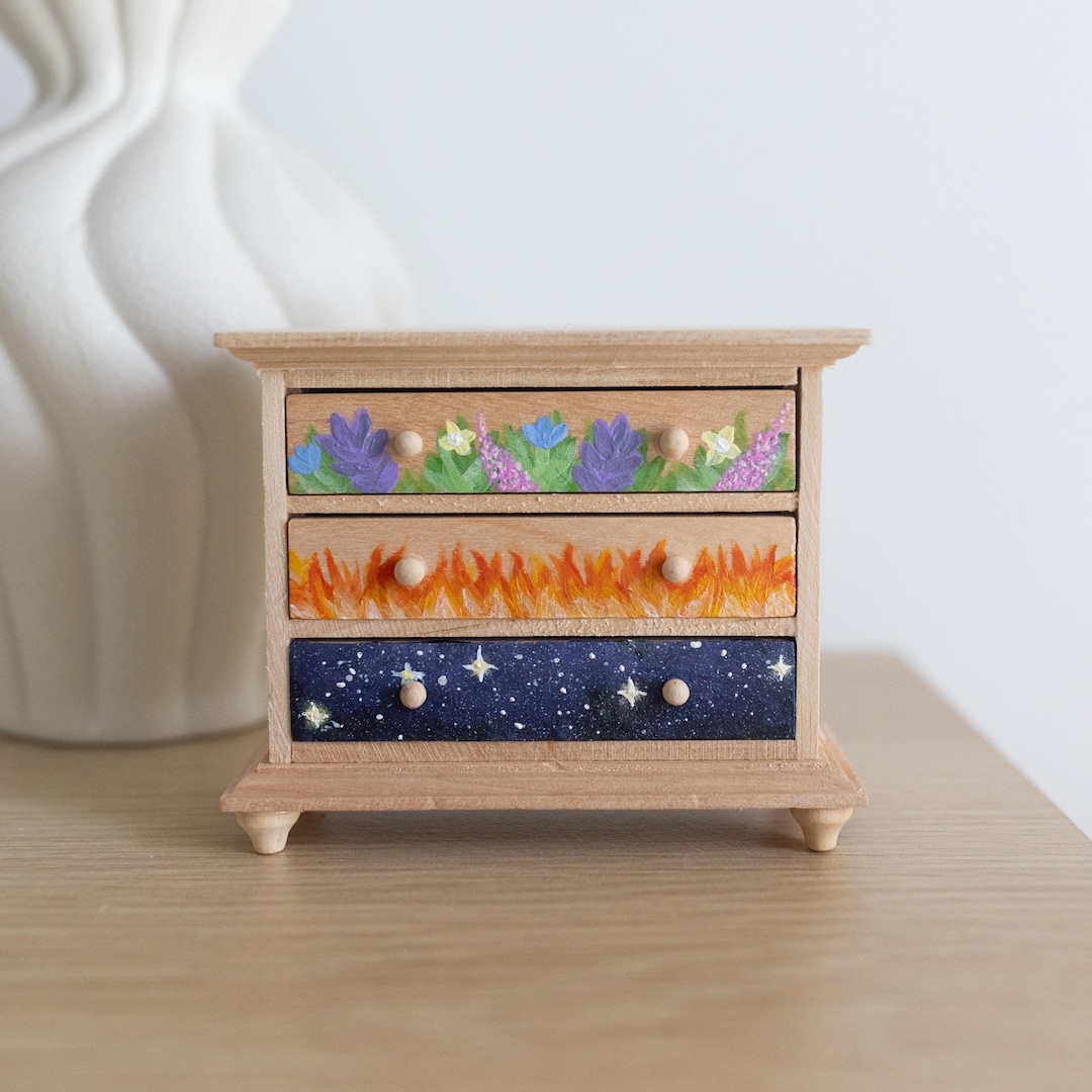 ACOTAR Feyre's Dresser Mini Drawers A Court of Thorns and Roses Nesta ...