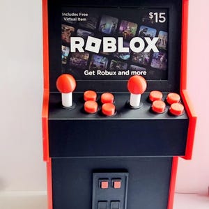 Retro Vintage Arcade Gift Card Holder for Gamer Tween Teen Stocking ...