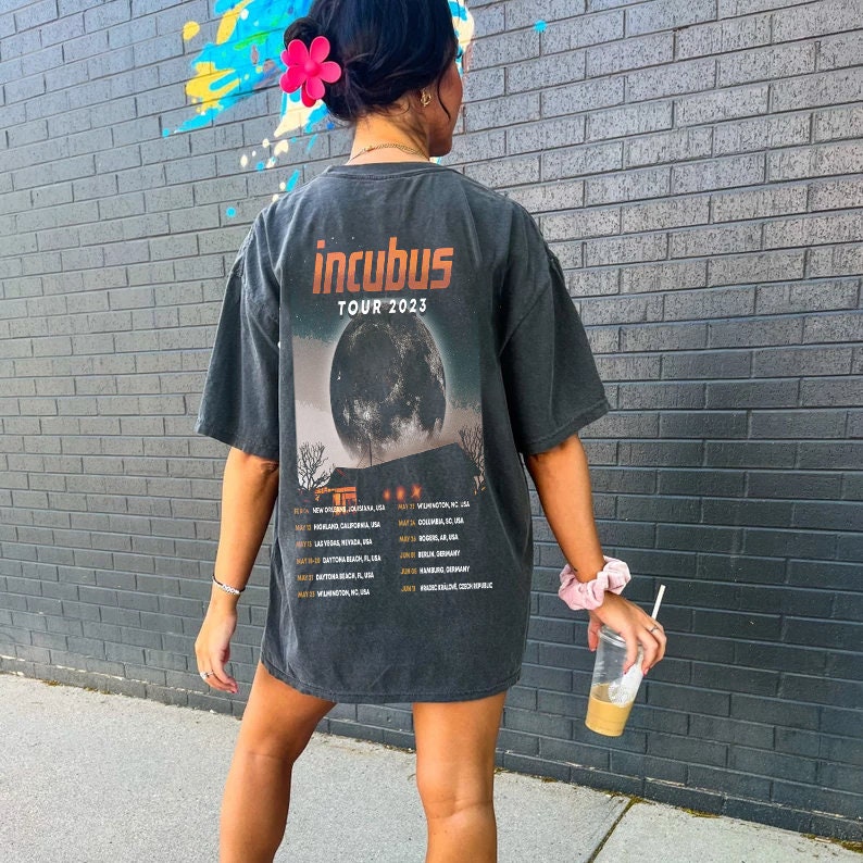 Incubus Rock Band Tour 2023 Crewneck Merch, Incubus Band Tee, Rock ...