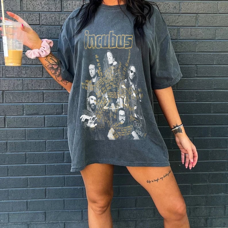 Incubus Rock Band Tour 2023 Crewneck Merch, Incubus Band Tee, Rock ...