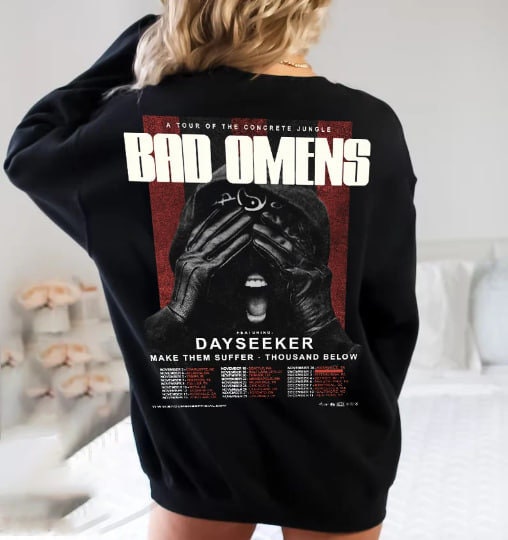 Bad Omens Band Tour 2023 Shirt, A Tour Of The Concrete Jungle Tour 2023 Shirt sold by Thien ...