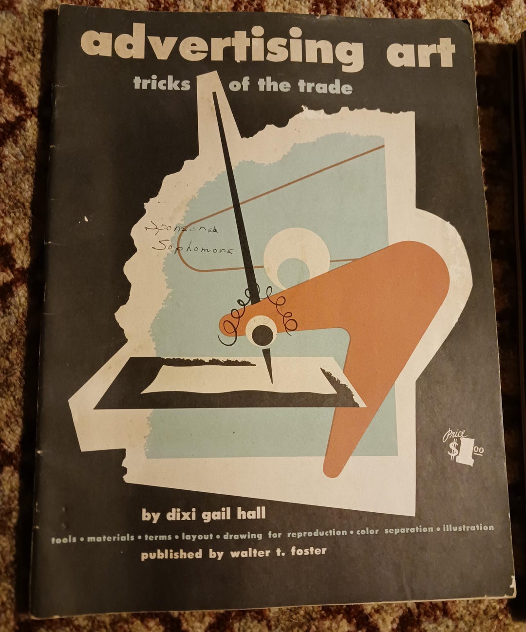 1950's Set: How to Draw Advertising Art, Color Mixing, Figure Drawing ...