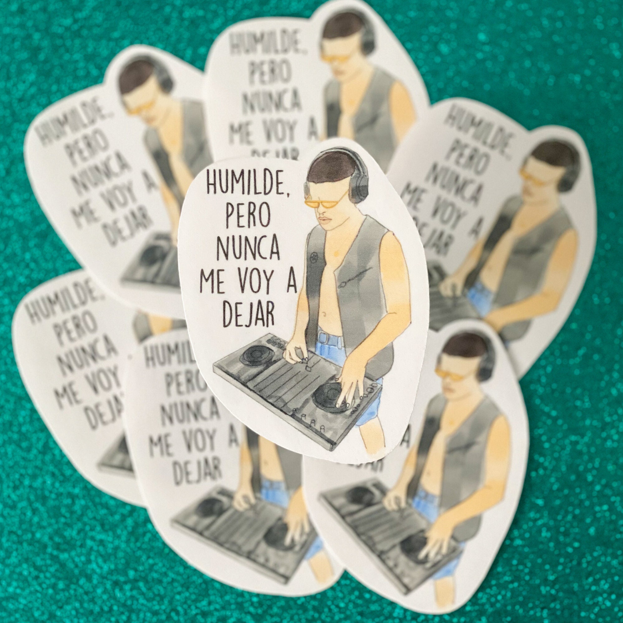 Bad Bunny Sticker Set Bad Bunny Stickers El Conejo Malo | Etsy