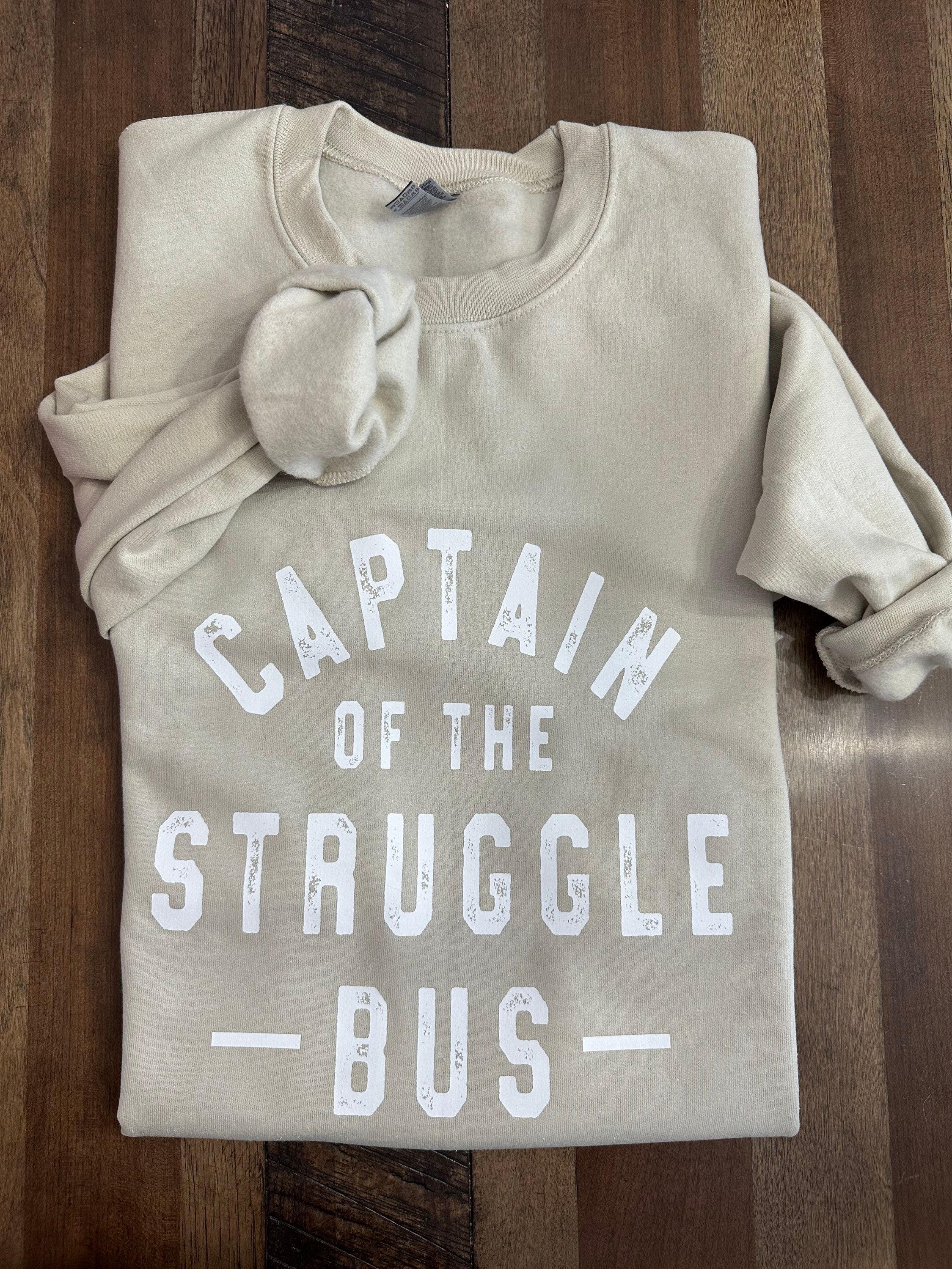 Captain of the Struggle Bus Mama Mom Life Always Hustling - Etsy