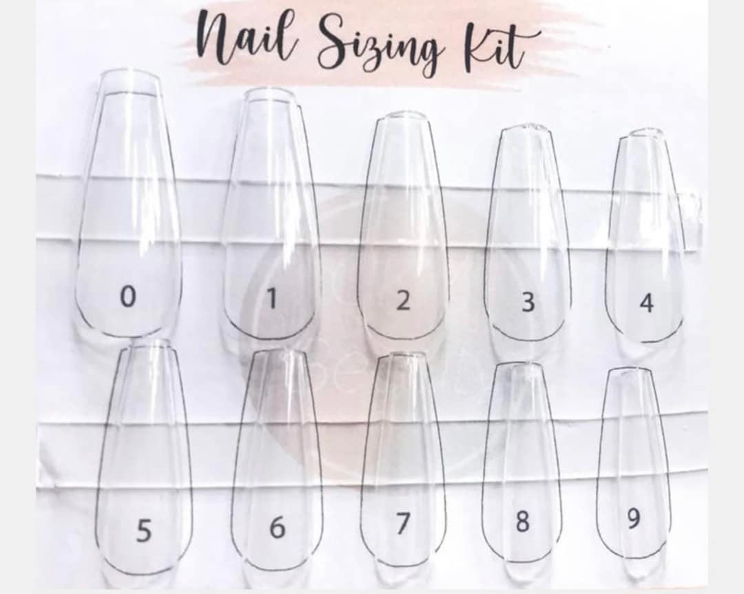 Nail Sizing Kit - Etsy