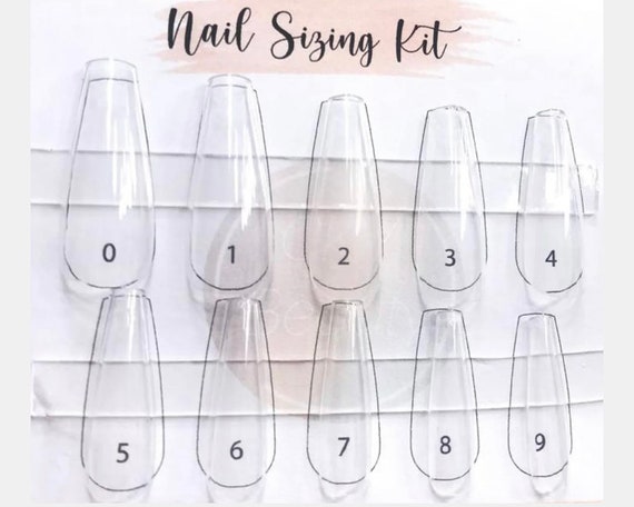 Nail Sizing Kit - Etsy