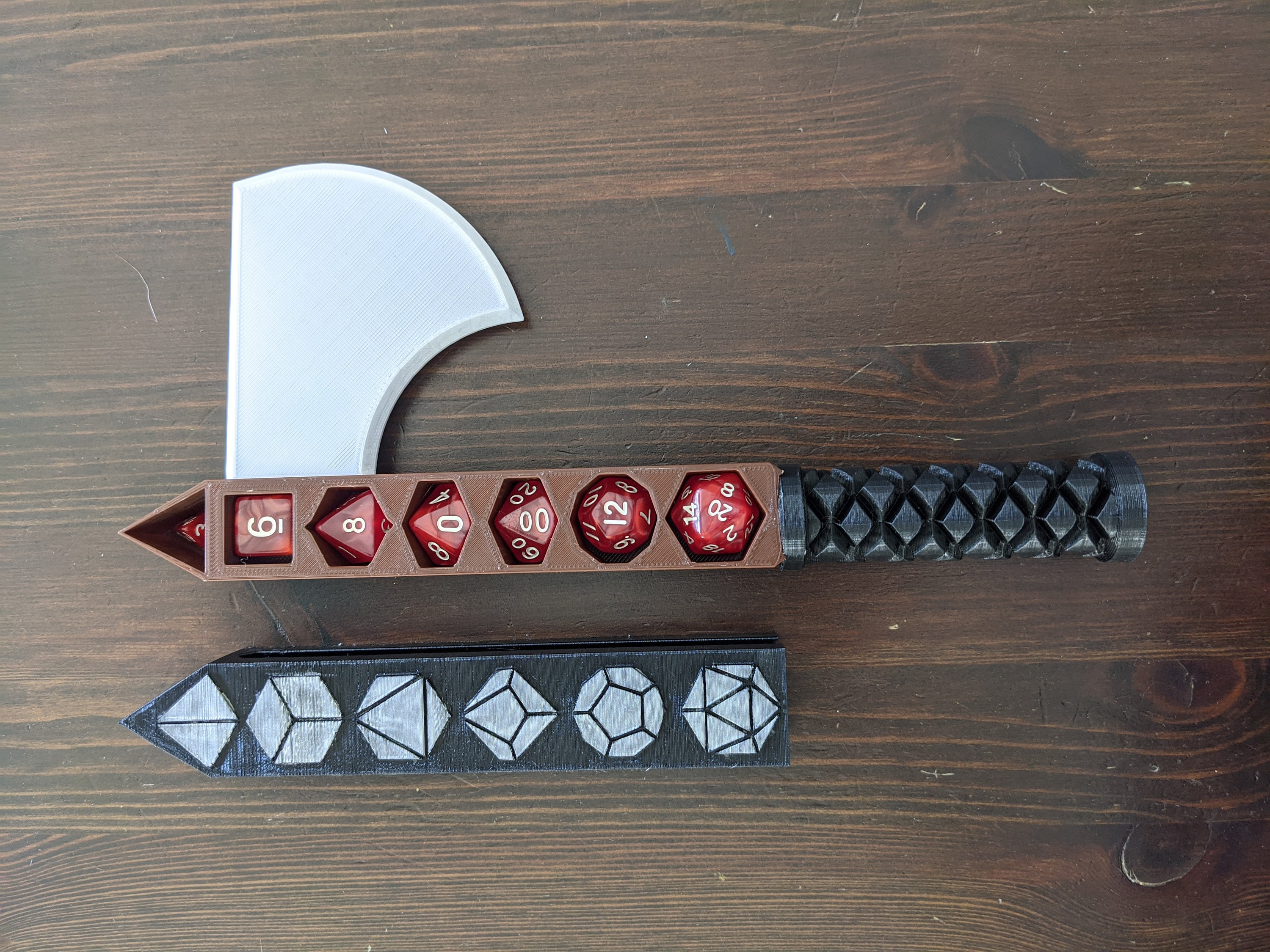 DND Dice Holding Axe D&D Dice Storage Dungeons and Dragons - Etsy UK